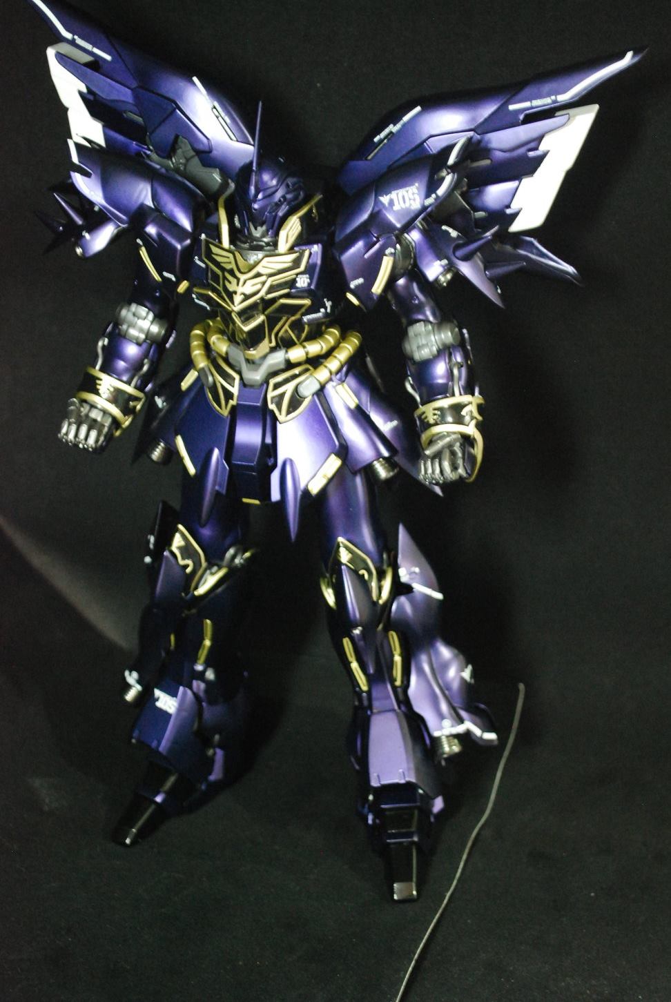 1/100 Master Grade Sinanju Custom Painted by Ohm's Customs