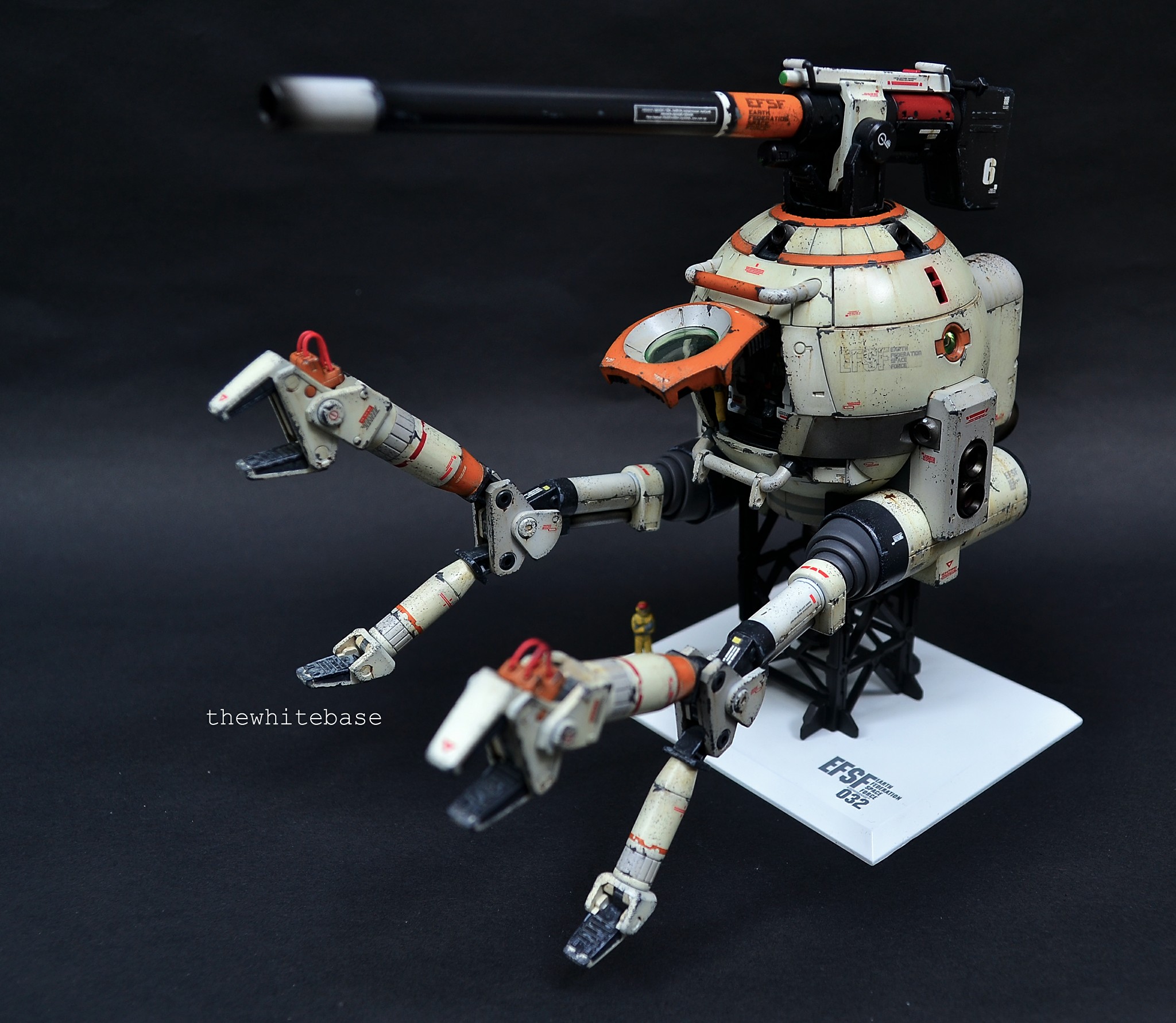 MG 1/100 RB-79 Mobile Pod Ball Ver.Ka Custom Built/Painted by The Whitebase