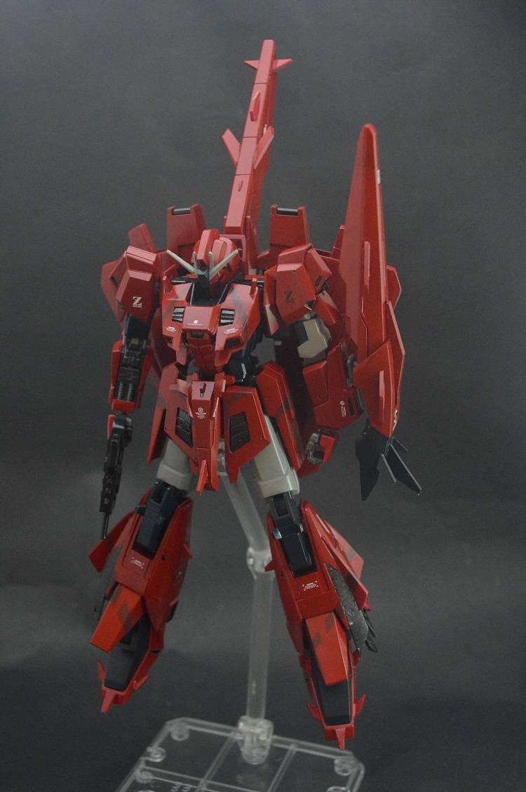 HGUC ACCELERATE EVOLUTION RED SNAKE ZETA GUNDAM by AZKA YUNIKO