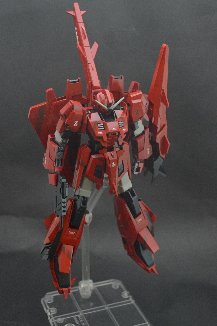 HGUC ACCELERATE EVOLUTION RED SNAKE ZETA GUNDAM by AZKA YUNIKO