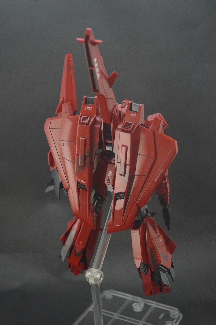 HGUC ACCELERATE EVOLUTION RED SNAKE ZETA GUNDAM by AZKA YUNIKO